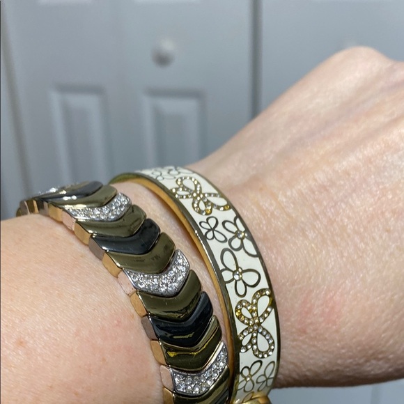 Coach | Jewelry | Coach Butterfly Enamel Bracelet Nine West Gold And ...